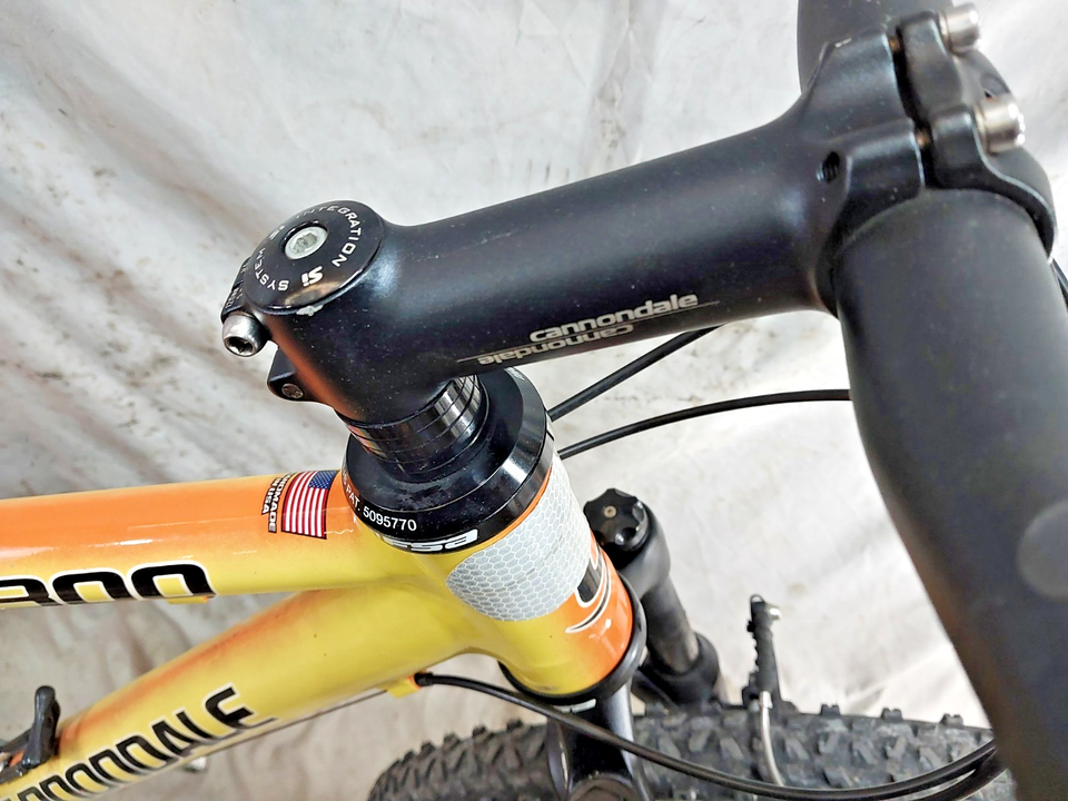 2010 Cannondale F300 MTB Bike Large Hardtail Manitou SRAM SX4 USA Made ...