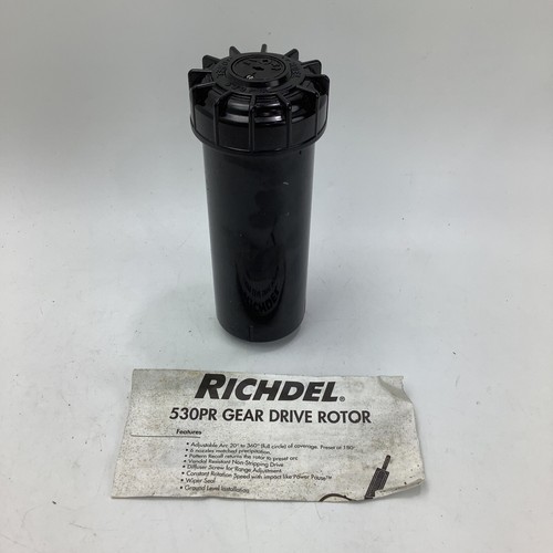 Lot of 16 Richdel Model 530 Lawn PopUp Rotor Sprinkler Sprinklers 530PR ...