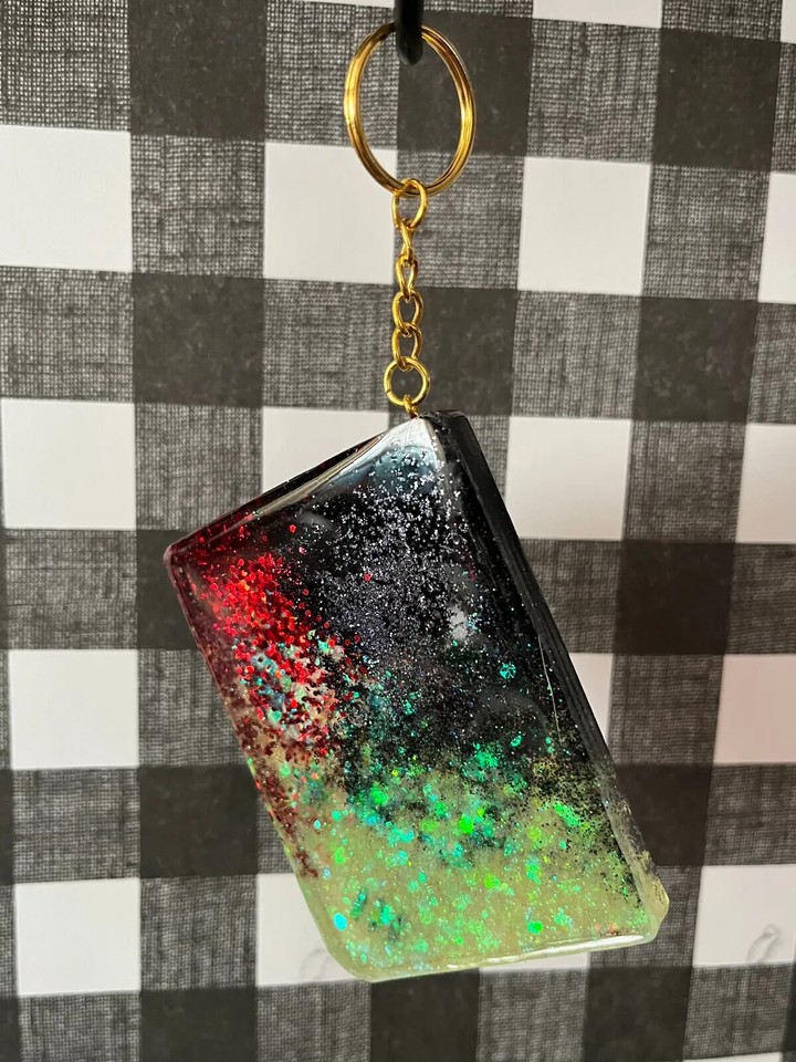 Ampharos Pokemon Card Keychain - Gameboy Keychain - Trading Card TCG ...