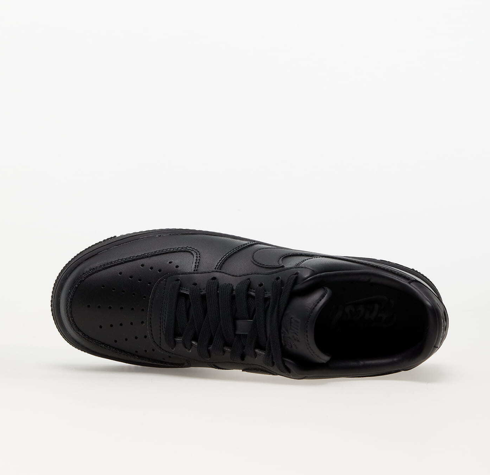 Nike Air Force 1 Low '07 Fresh Triple Black DM0211-001 AF1 Shoes ...