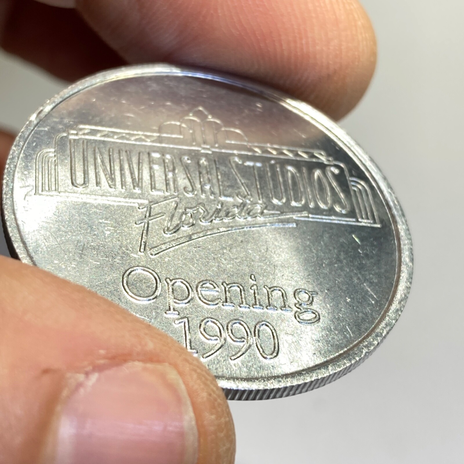 Universal Studios Florida Opening Token Coin 1990 Tampa Tribune ...