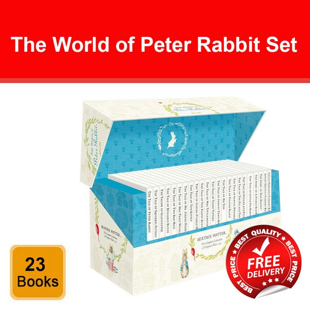 The World of Peter Rabbit Complete Collection - 23 Books for sale ...