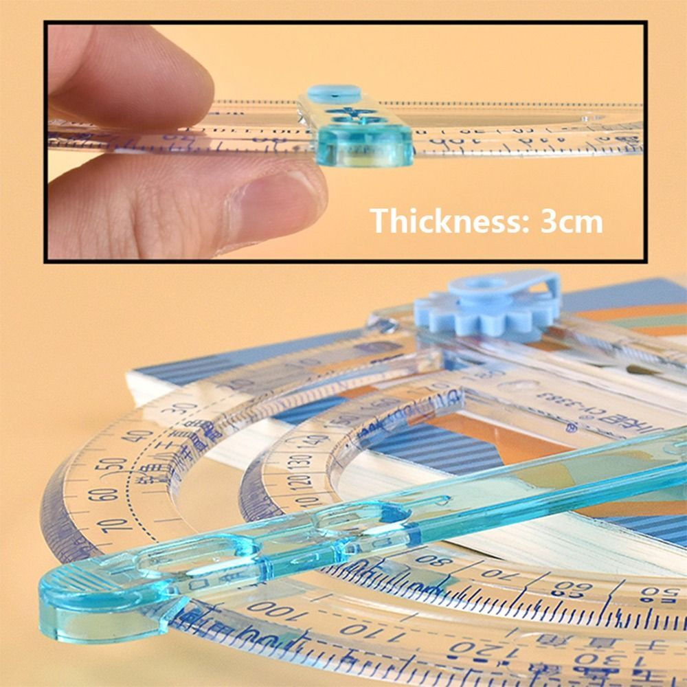 Draw Circle Tool Activity Corner Demonstrator Protractor Ruler School ...
