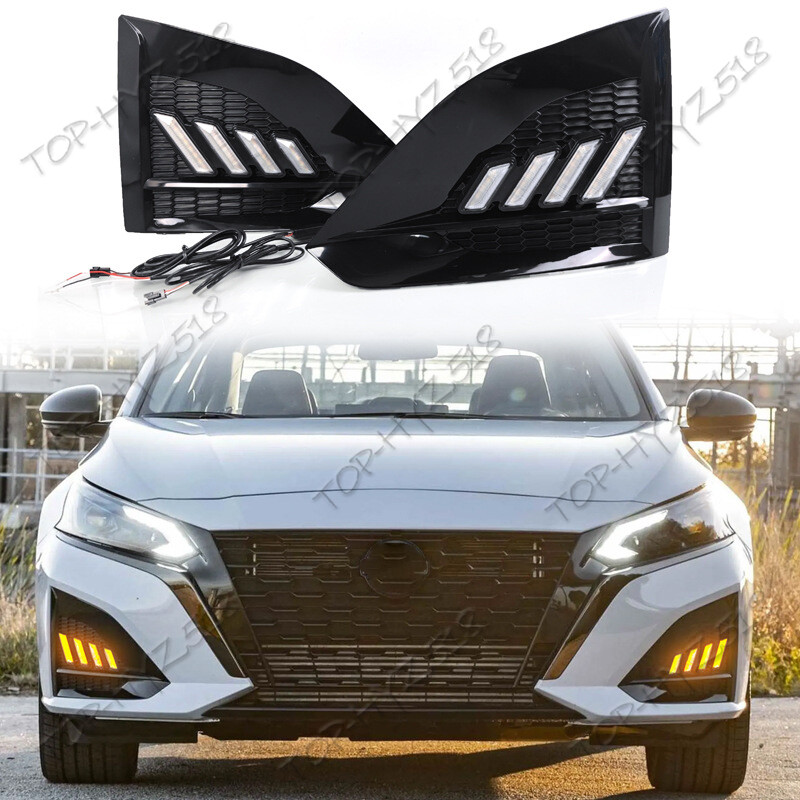 For Nissan Altima 2023-2025 LED Fog Light Daytime Running Lamp Tricolor ...
