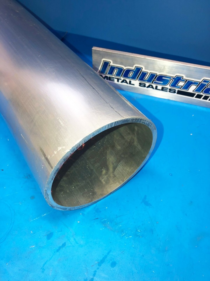 6" OD x 10"-Long 6061 T6511 Aluminum Round Tube x 1/4" Wall-- 6" OD ...