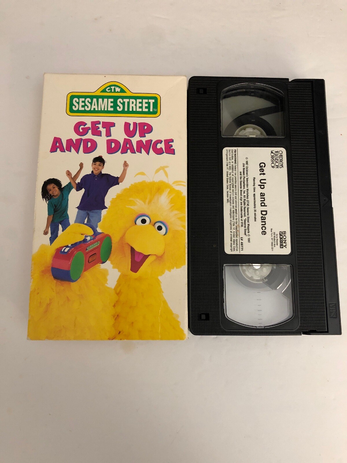Sesame Street - Get Up and Dance (VHS, 1997) for sale online | eBay