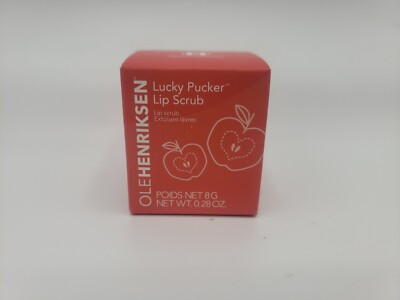 Ole Henriksen Lucky Pucker Apple Cinnamon Lip Scrub - FULL SIZED AND ...