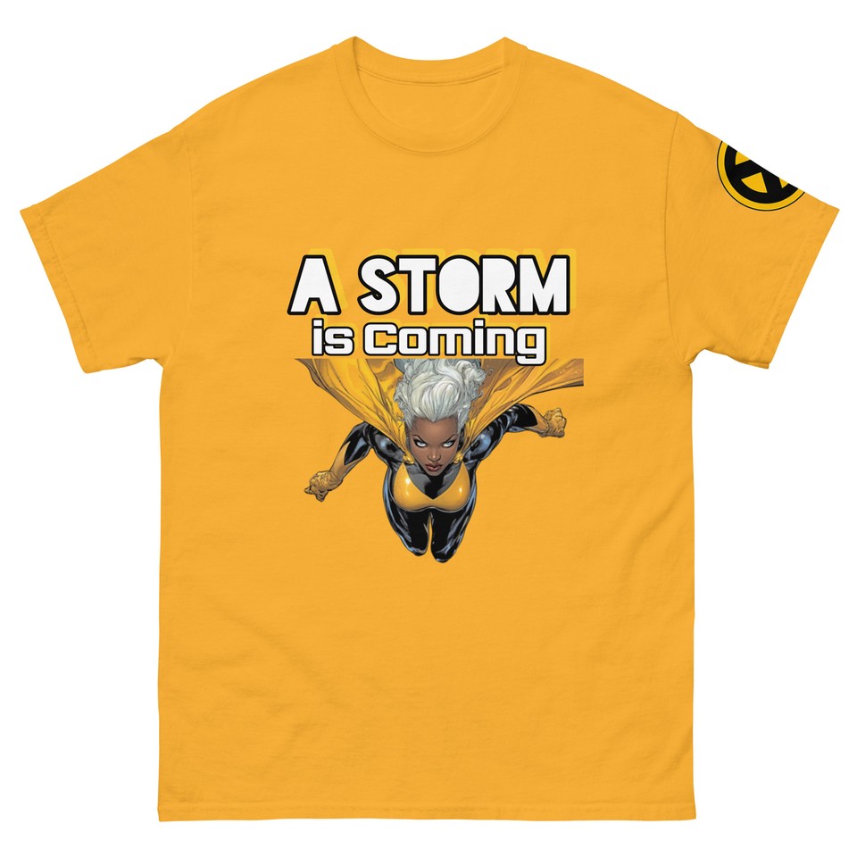 Marvel X-men Storm Tee, Superhero Merch, A Storm is Coming, X-men T ...