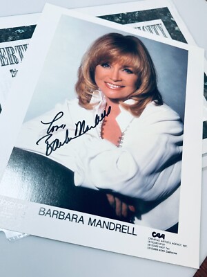 BARBARA MANDRELL 8x10 Photo Autograph Signed W/ COA | eBay