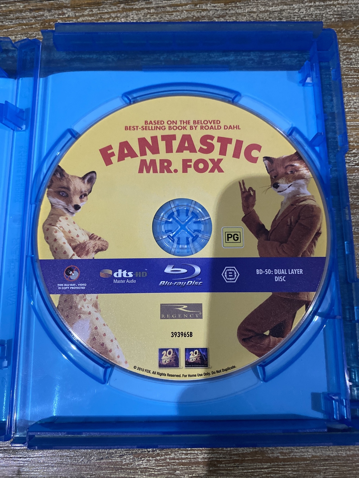 Fantastic Mr Fox (Blu-ray 2009) Wes Anderson /George Clooney - AS NEW ...