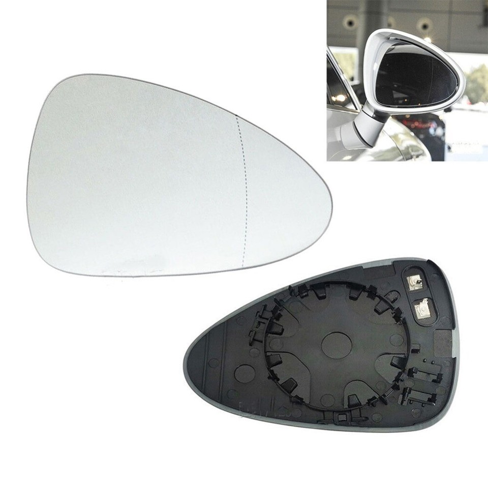 1PC Side View Mirror Glass Heating Right Part For-Porsche For Panamera ...