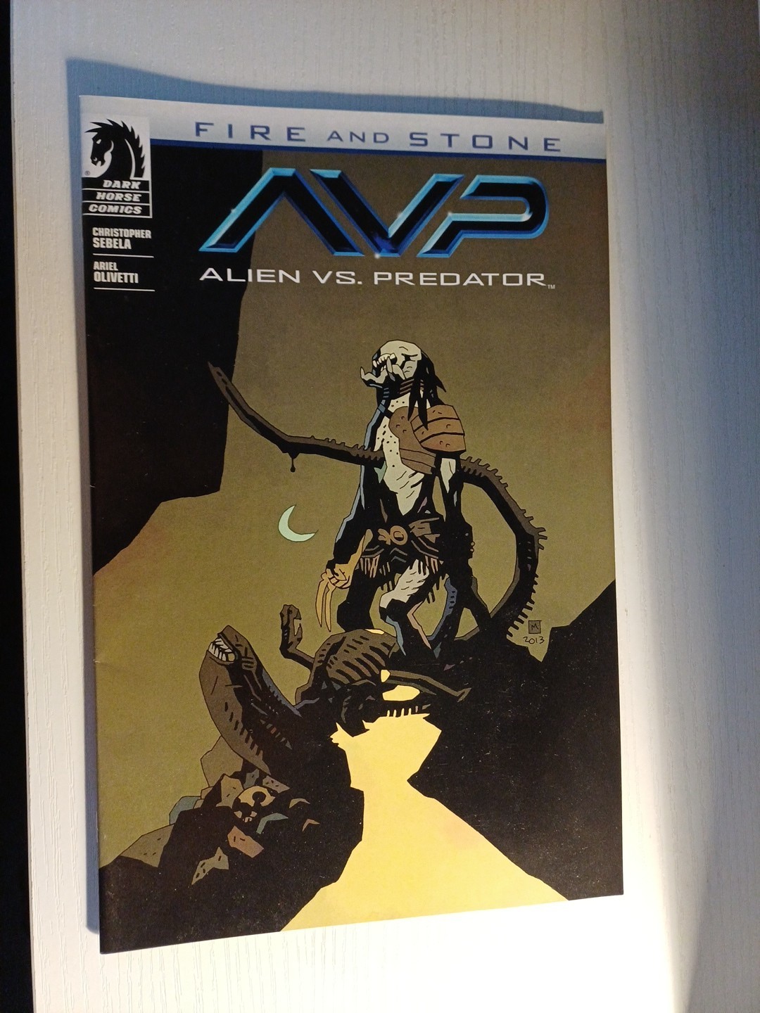 Dark Horse Comics AVP Aliens vs Predator Fire and Stone #1 Mike Mignola ...