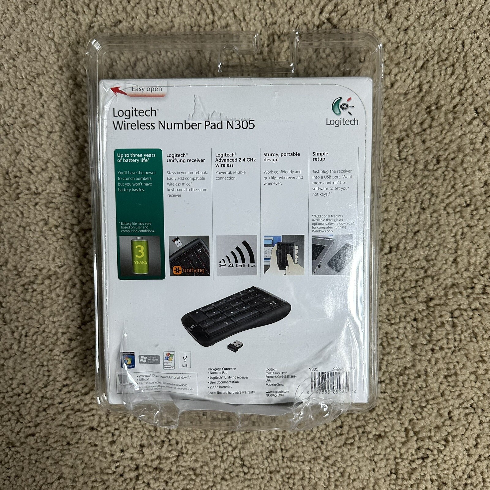 Logitech N305 920-001766 Wireless Keyboard for sale online | eBay