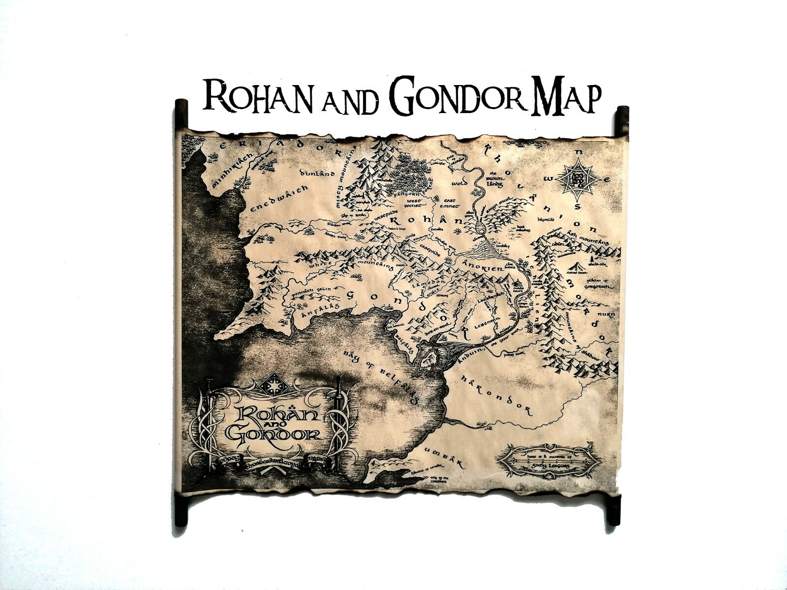 Gondor Map