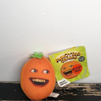 Annoying Orange Plush Keychain Toy Stuffed Animal Nanco 2012 With Tags ...