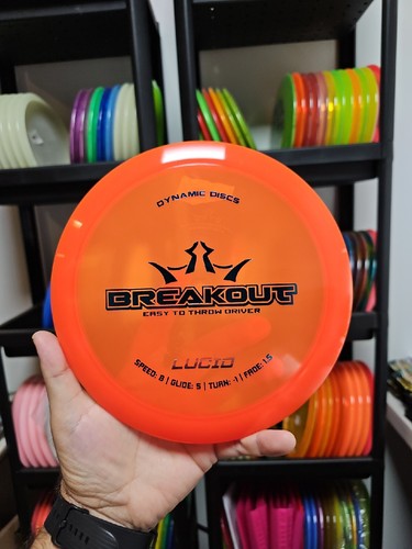 Dynamic Discs Lucid Breakout 156g #1 Disc Golf Driver | eBay
