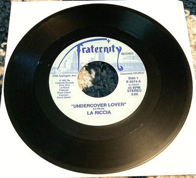 La Riccia: Undercover Lover/Right from... 45 Fraternity rare funky pop ...