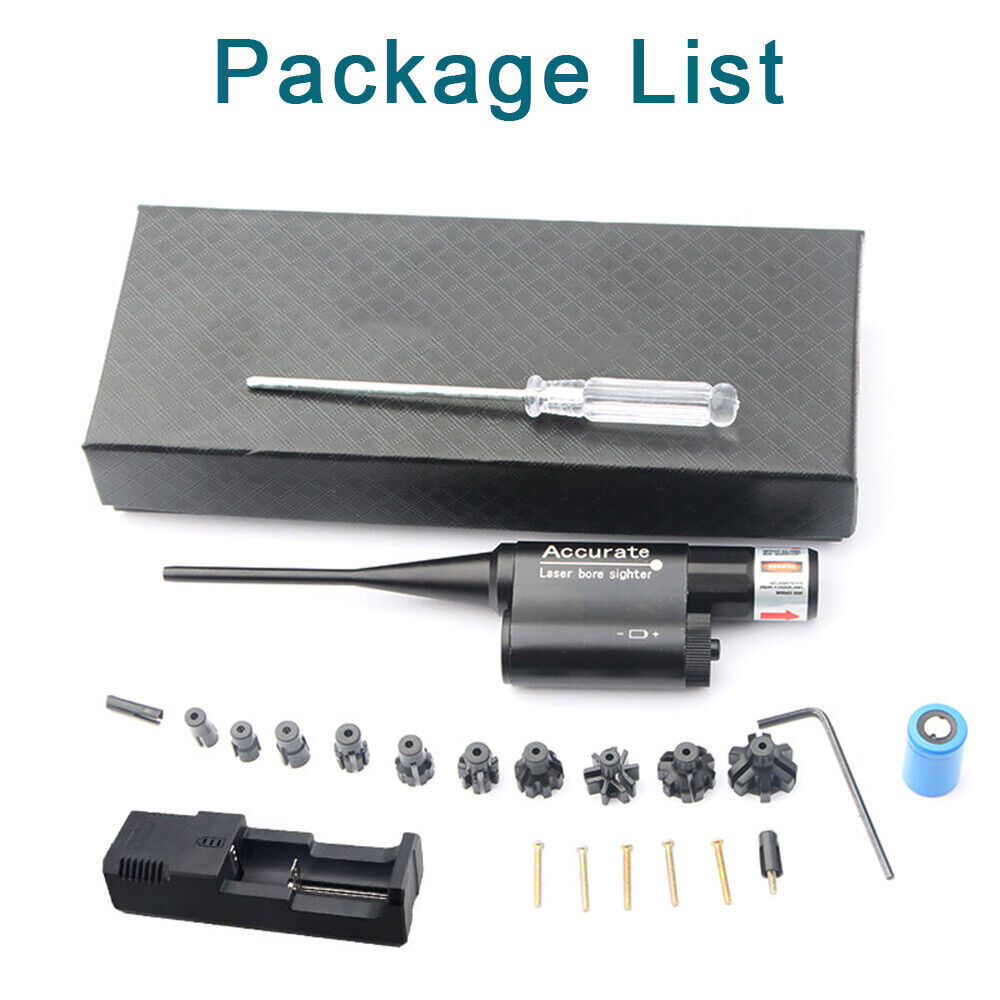 Laser Bore Sight Collimator for .177 to .50 Caliber Bore Sighter Rifles ...