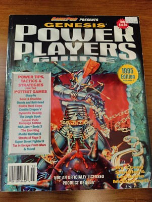 Gamepro Sega Genesis Power Player's Strategy Guide vol. 1 1995 Edition ...
