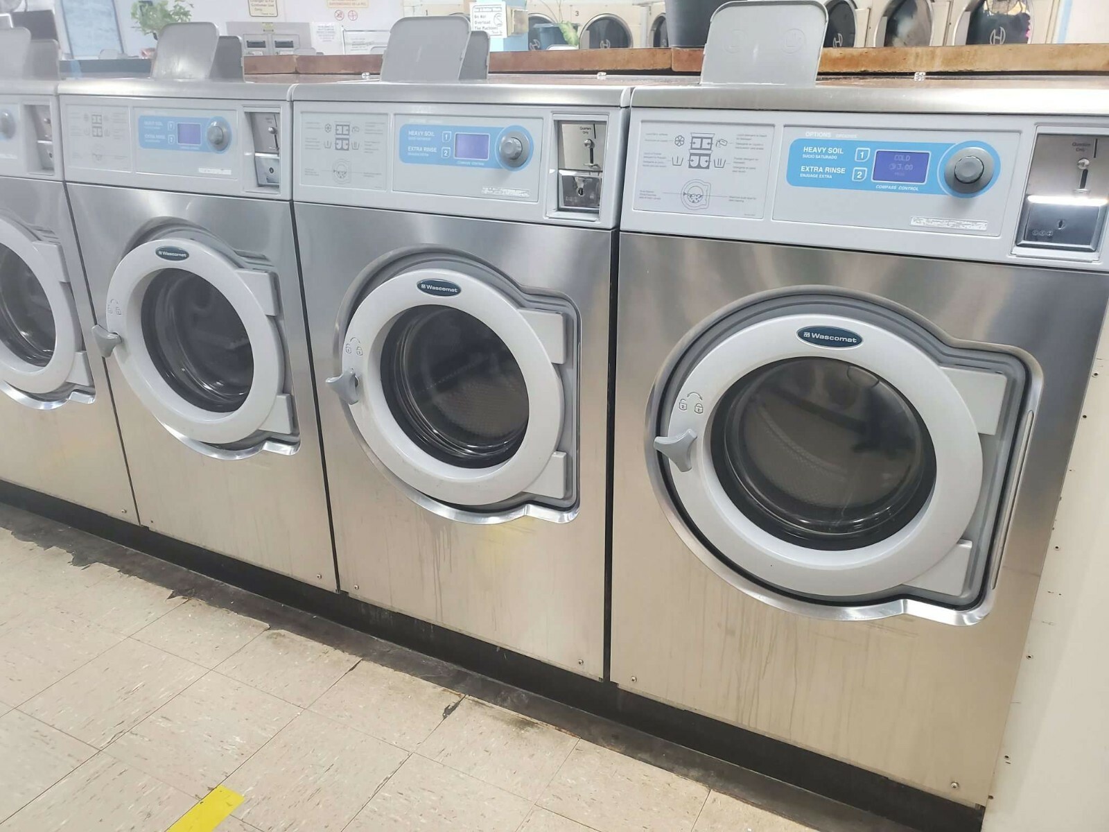 WASCOMAT Electrolux FRONT LOAD WASHER COIN OP 30LB 220V M/N W630CC [REF ...