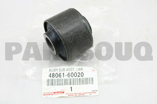 4806160020 Genuine Toyota BUSH SUB-ASSY, LEADING ARM, NO.2 48061-60020 ...