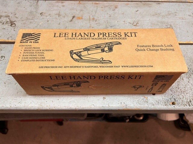 Lee Precision Breech Lock Hand Press Kit | eBay