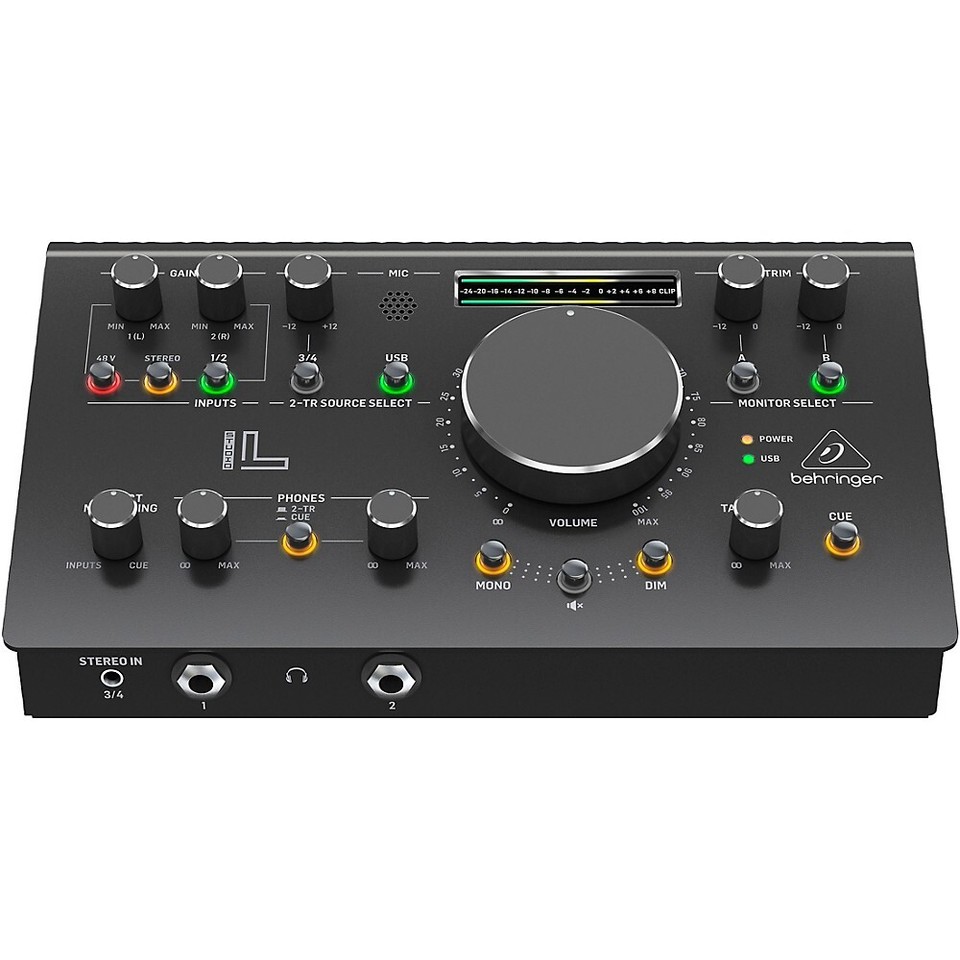 Behringer Studio L High-end Studio Control w/VCA Control/USB Audio ...