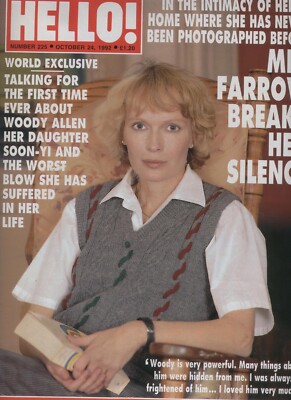 Hello #225 Farrow Iman Welch Davies Swayze Garrett Seymour Kennedy ...