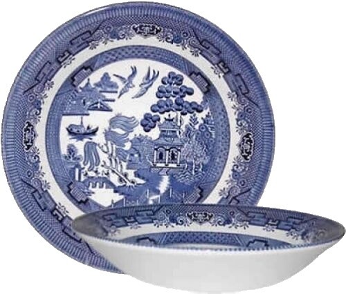 Churchill Blue Willow | eBay UK