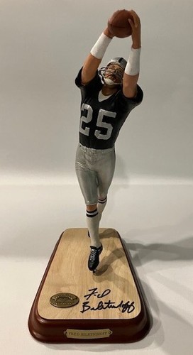 Fred Biletnikoff Danbury Mint Figurine Sculpture NFL Legend Oakland ...