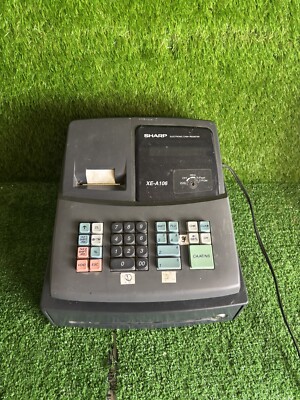 Sharp Electronic Cash Register XE-A106 No Keys WORKS!! | eBay
