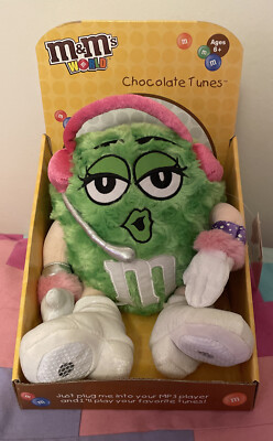 M&Ms Chocolate Tunes M and M World MP3 Speaker Plush Stuffed Animal | eBay