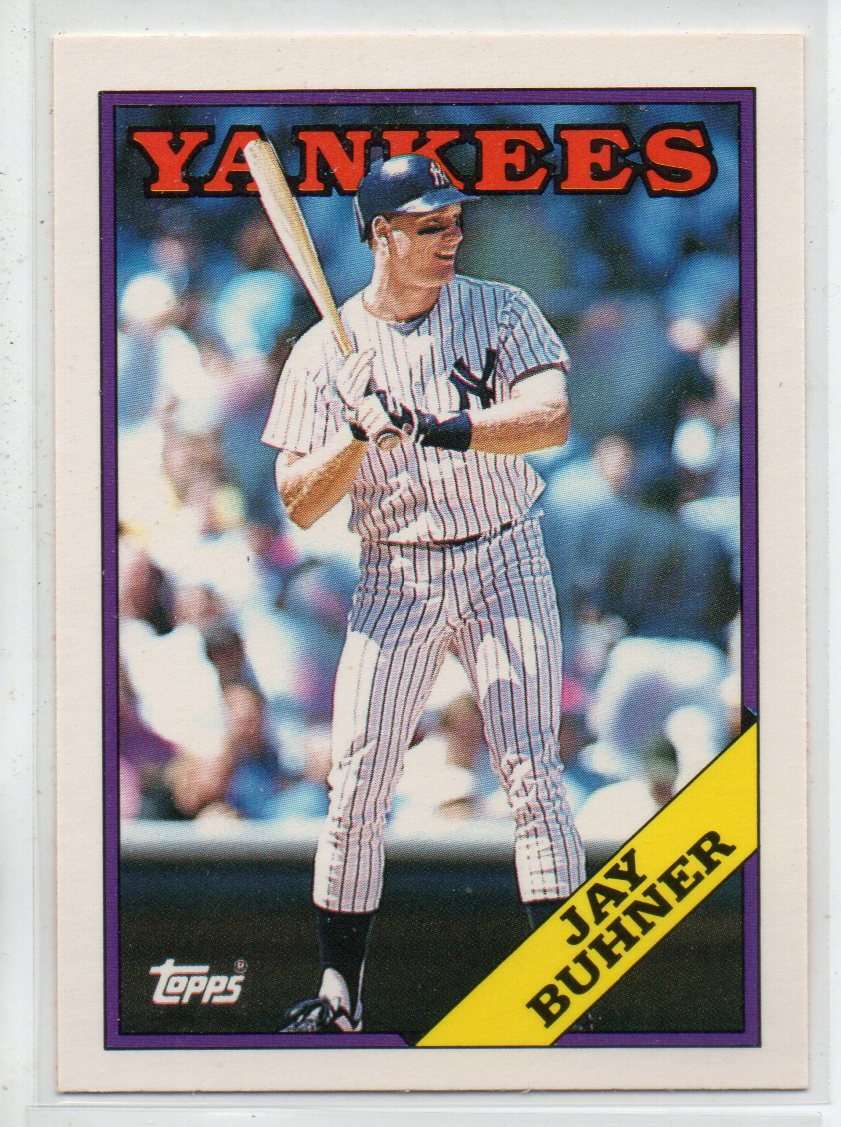 Jay Buhner 1988 Topps Traded Rookie #21T Yankees {0312 | eBay