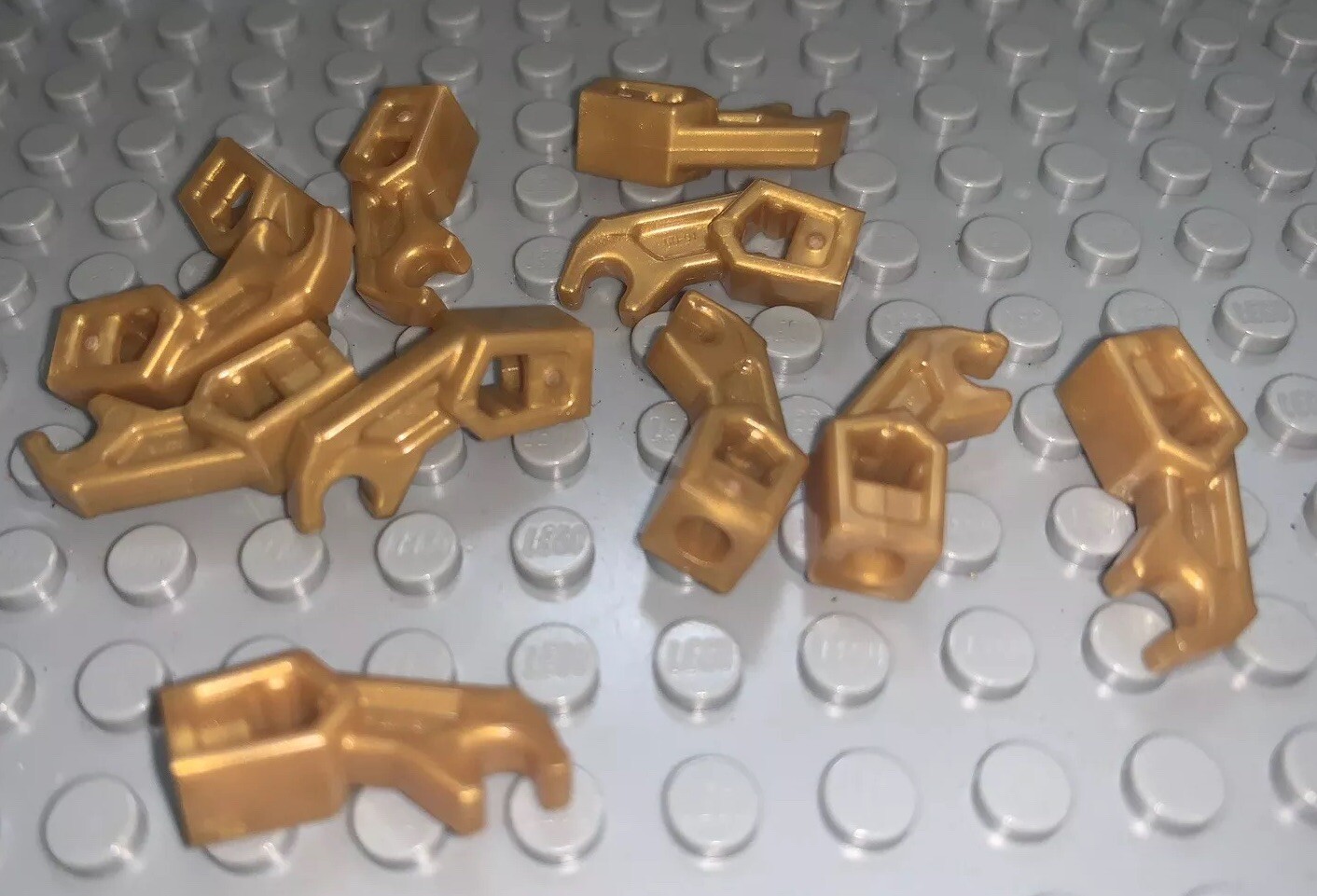 LEGO / Lot Of 10 Droid Parts / Gold Color / Bad Robot Arm / Star Wars ...