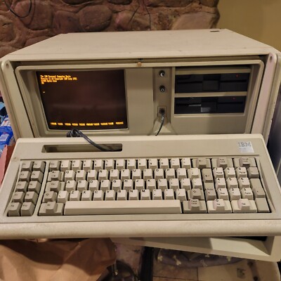 Vintage 1981 IBM 5155 Portable Personal Computer PC Works | eBay