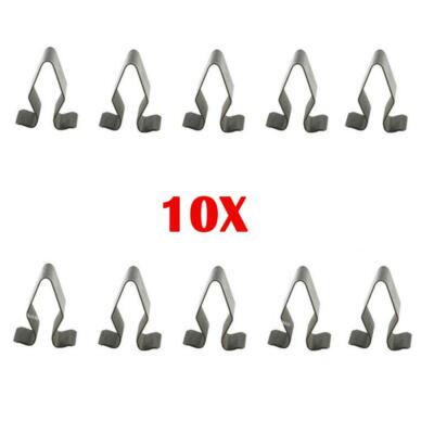 10x Metal Trim Panel Clips for VW 16mm Length Boot & Tail Door Interior ...