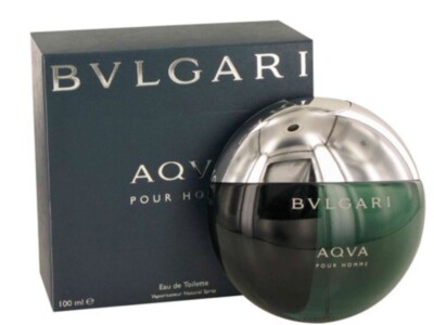 BVLGARI AQVA POUR HOMME by Eau De Toilette Spray 3.3 Oz / 100mL RARE ...