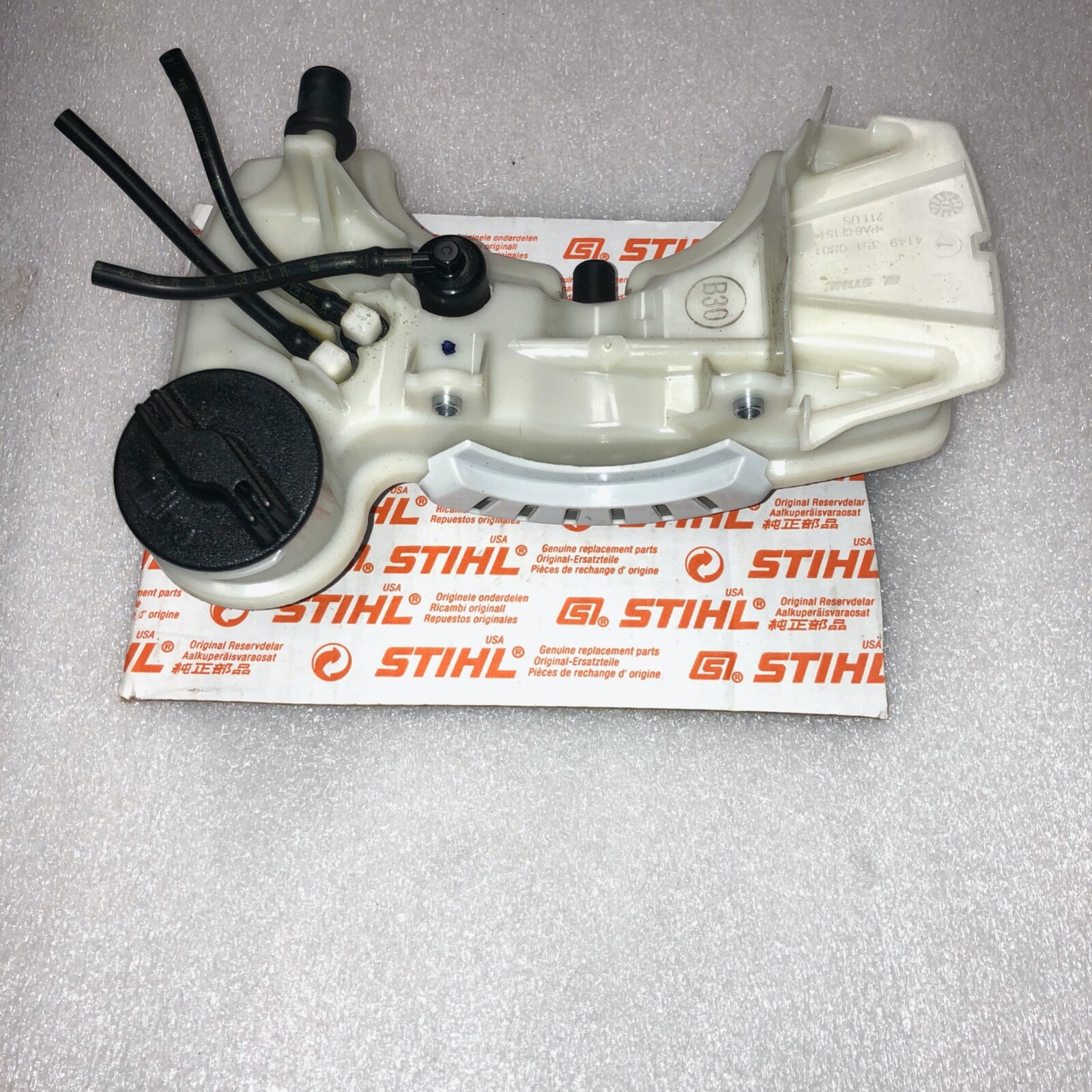 Stihl fs94r fs94 hl94 km94r hl94k gas fuel tank NEW OEM for primer on ...