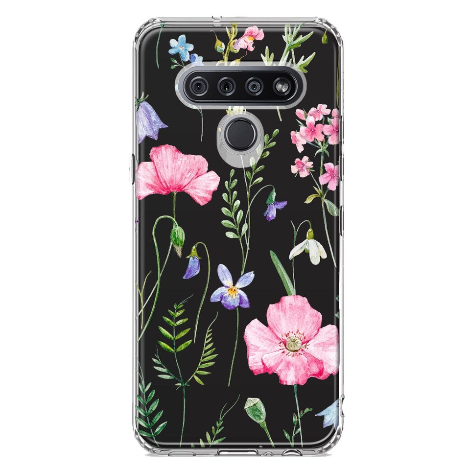For LG Stylo 6 Spring Pastel Wild Flowers Summer Classy Elegant ...