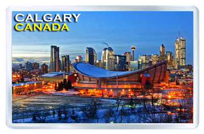 Calgary Alberta Canada MOD2 Fridge Magnet Souvenir | eBay UK