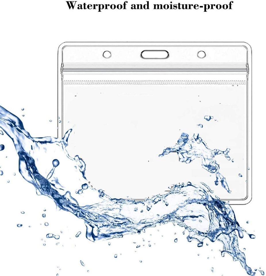 5 Pack Clear Vaccination Card Protector 4x3" Vaccine Record Holder ...