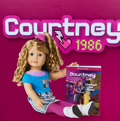 New American Girl Courtney Moore Doll + Book 18 inches NIB 1980's Fast ...