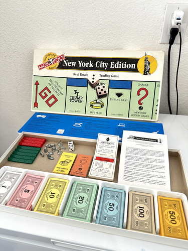 VTG 1994 Monopoly New York City NYC Edition Game Complete Trump Tower ...