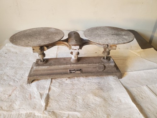 Galvanized Metal Scale Henry Troemner 6 Pound Model 240 No Counter ...