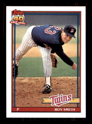 1991 Baseball Topps Roy Smith Minnesota Twins #503 | eBay