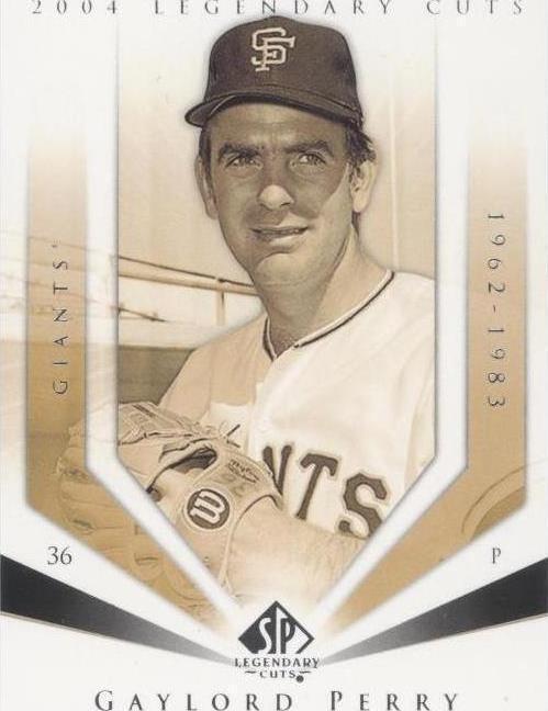 2004 SP Legendary Cuts - Gaylord Perry #42 for sale online | eBay