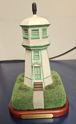 PORTLAND BREAKWATER LIGHTHOUSE LEFTON'S AMERICAN LOST LIGHTS SERIES | eBay