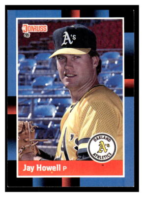 1988 Donruss #55 Jay Howell - Oakland Athletics | eBay