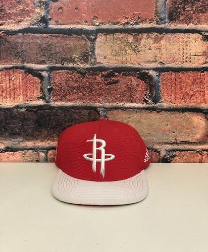 NBA Houston Rockets Snapback Adjustable Hat Cap White Red | eBay