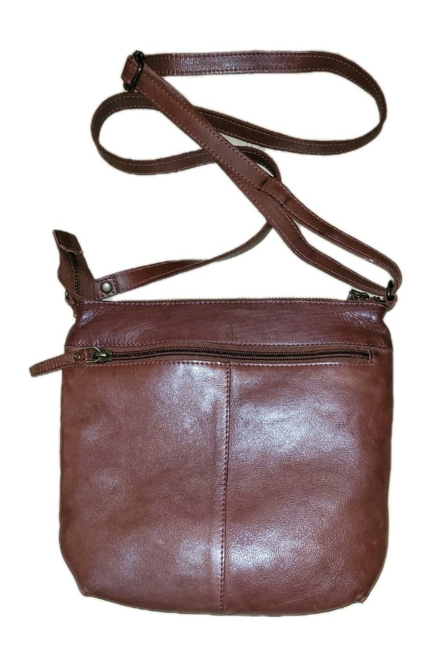 Vintage Cochoa Oxblood Leather Crossbody Purse – Soft Leather ...
